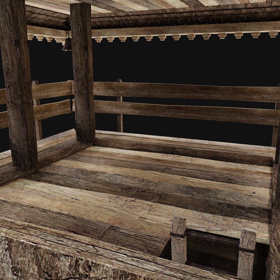 FEUDAL JAPAN CHINESE TOWER DOJO WATCHTOWER SAMURAI NINJA PACK 3D ...