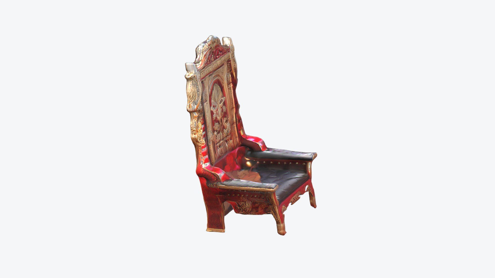 Throne 3D Model - TurboSquid 2141795