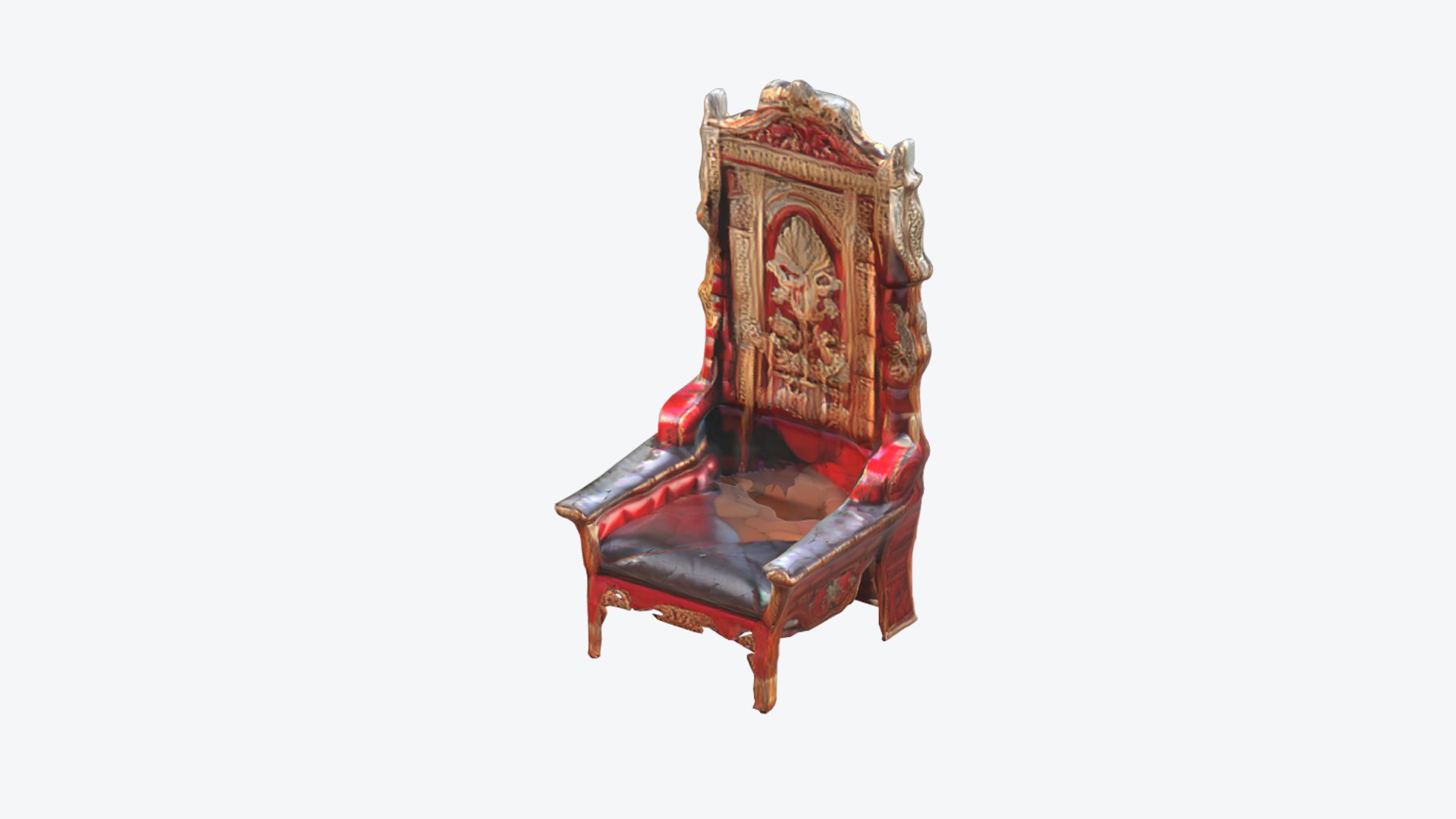 Throne 3D Model - TurboSquid 2141795