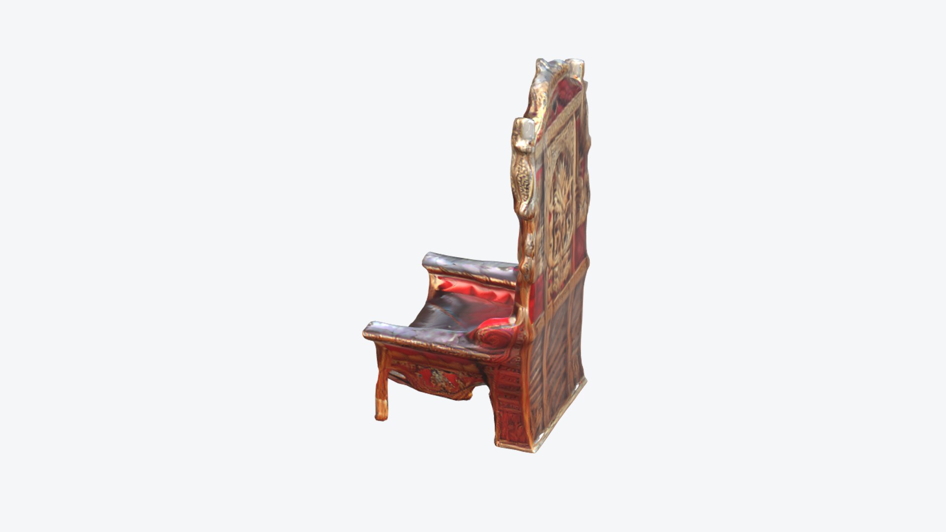 Throne 3D Model - TurboSquid 2141795