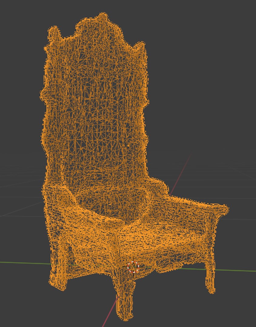Throne 3D Model - TurboSquid 2141795