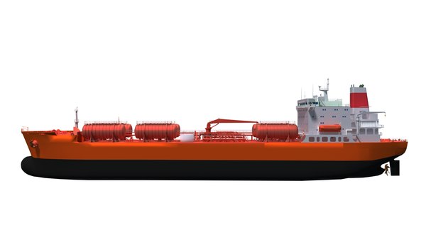 3D ship boat tanker chemical - TurboSquid 1247139