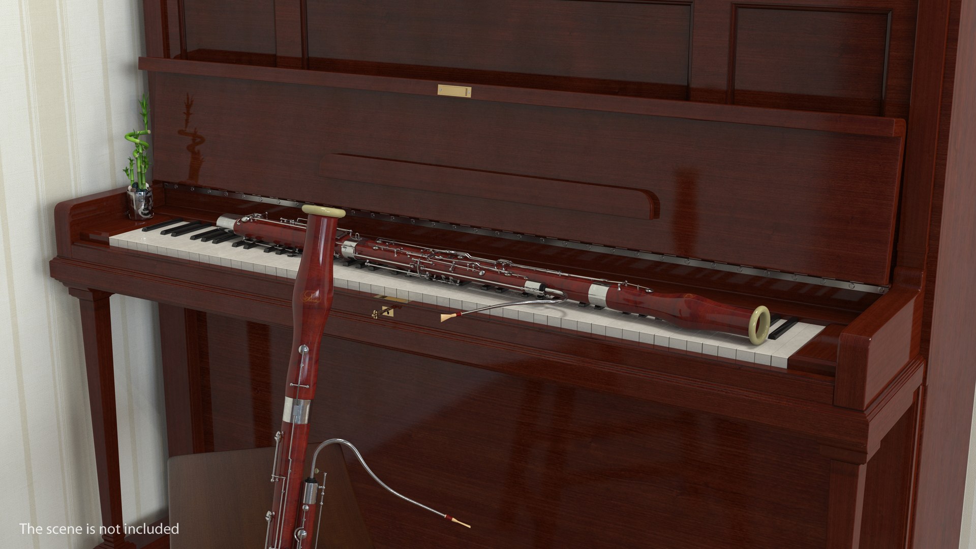 Bassoon Musical Instrument 3D - TurboSquid 1330742