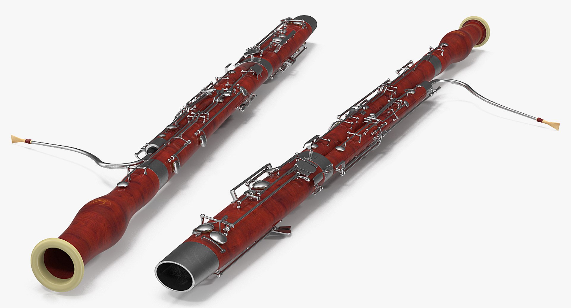 Bassoon Musical Instrument 3D - TurboSquid 1330742