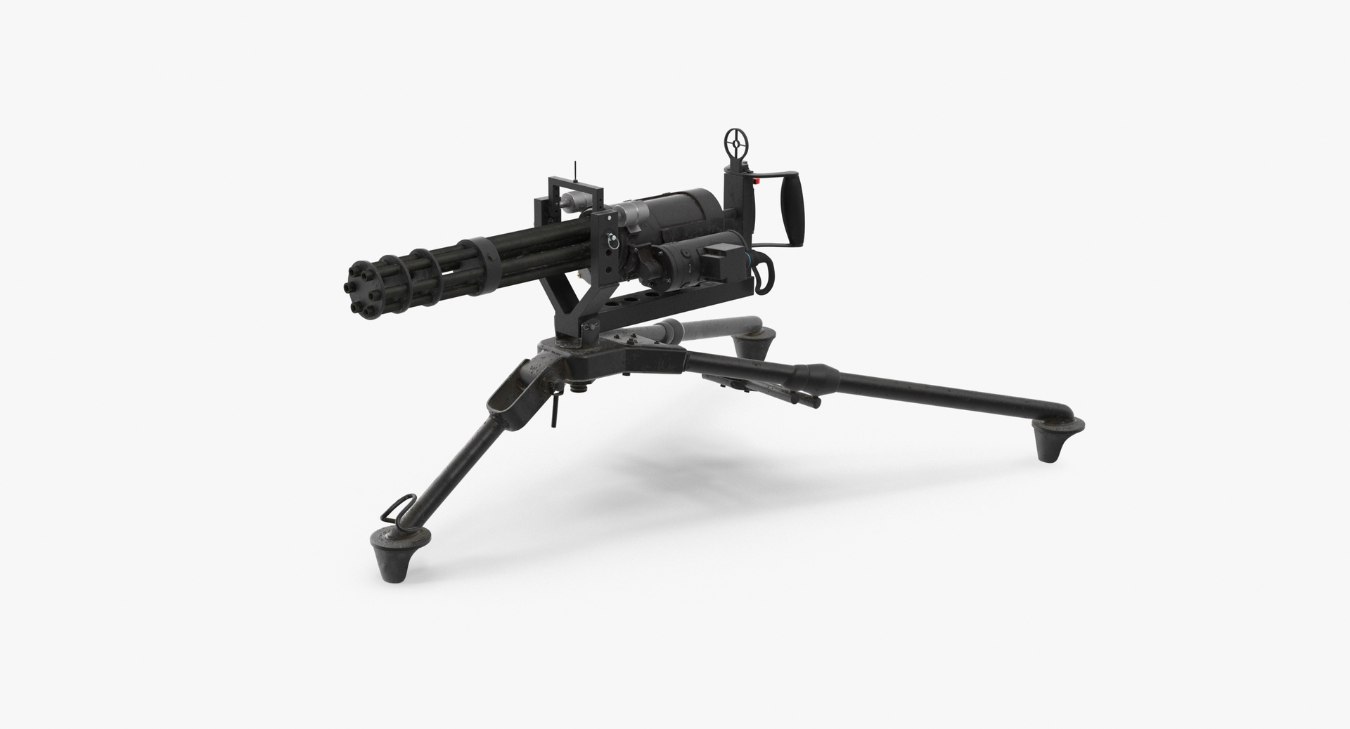 3D m134 minigun tripod mounted - TurboSquid 1254270