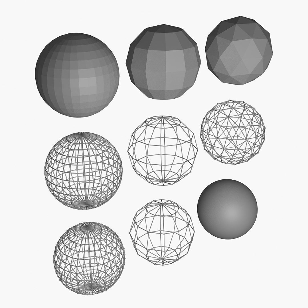 Spheres Model - TurboSquid 1494396