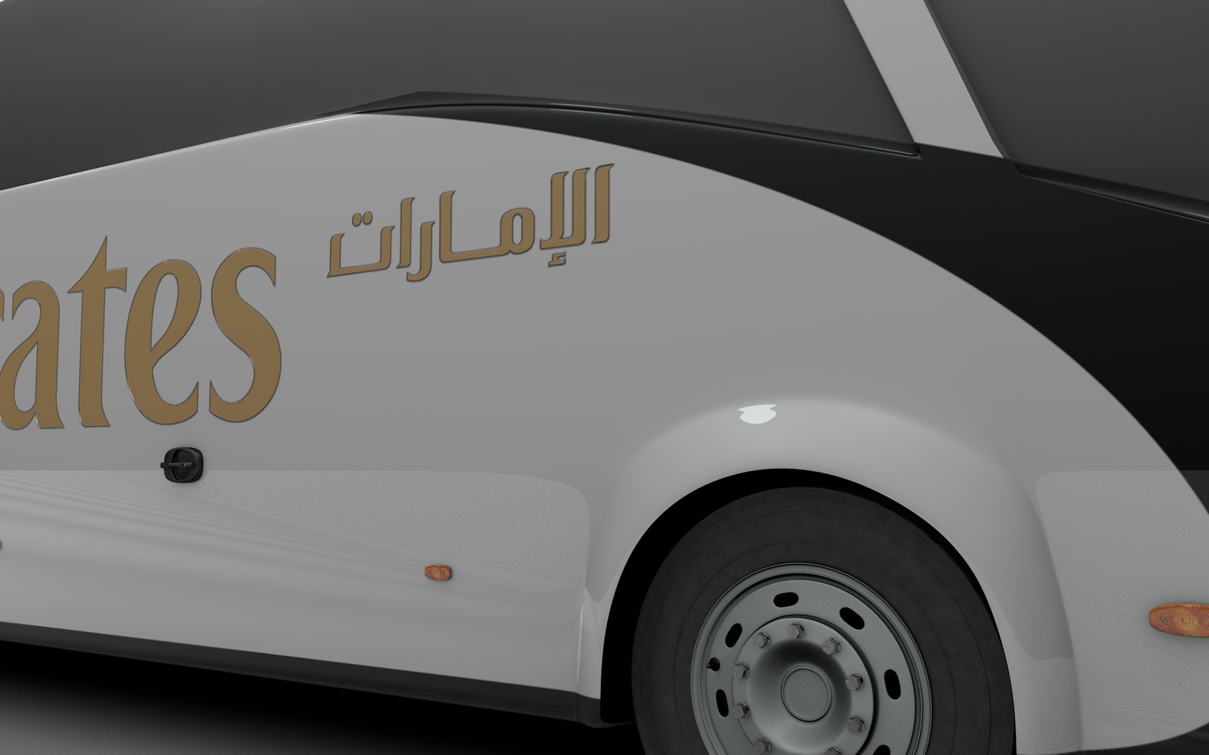 3D Shuttle Bus Emirates - TurboSquid 1684398