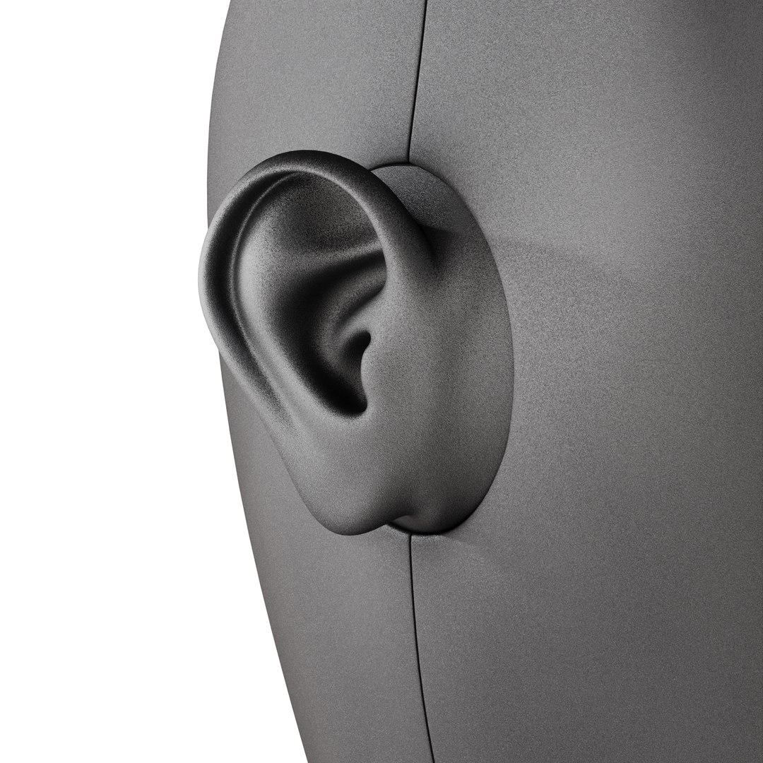 3D Neumann KU 100 Binaural Microphone Dummy Head - TurboSquid 2297056