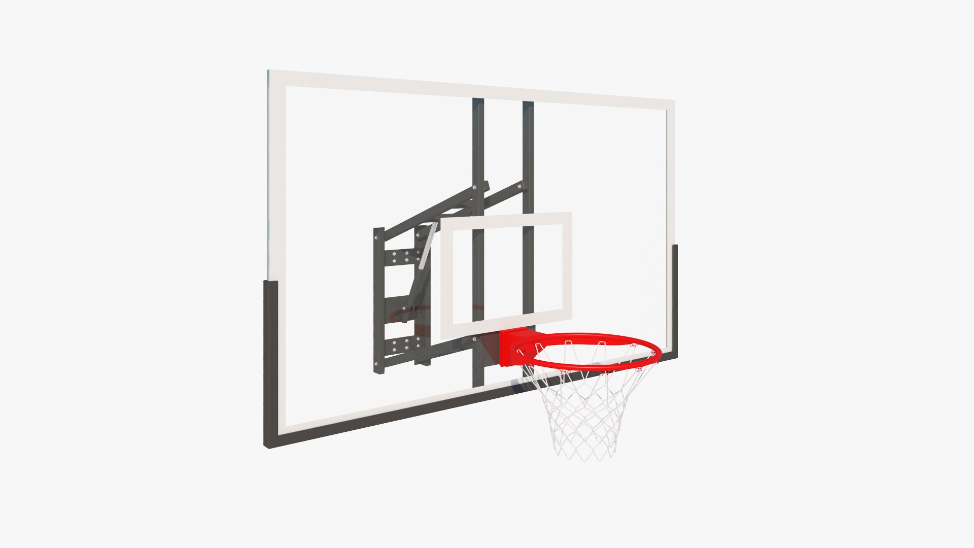 Basketball Hoops 3D Model - TurboSquid 2042757