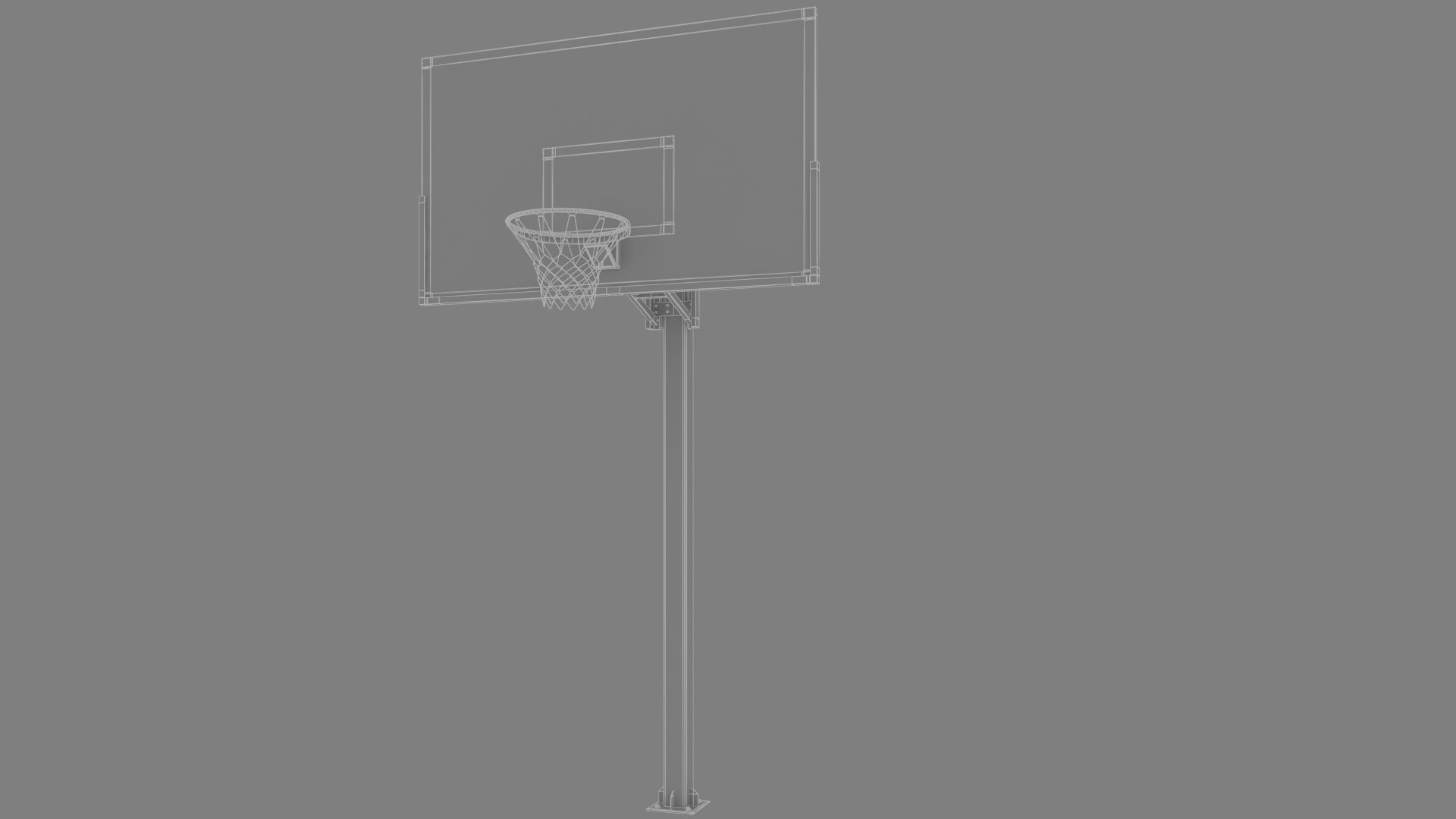 Basketball Hoops 3D Model - TurboSquid 2042757