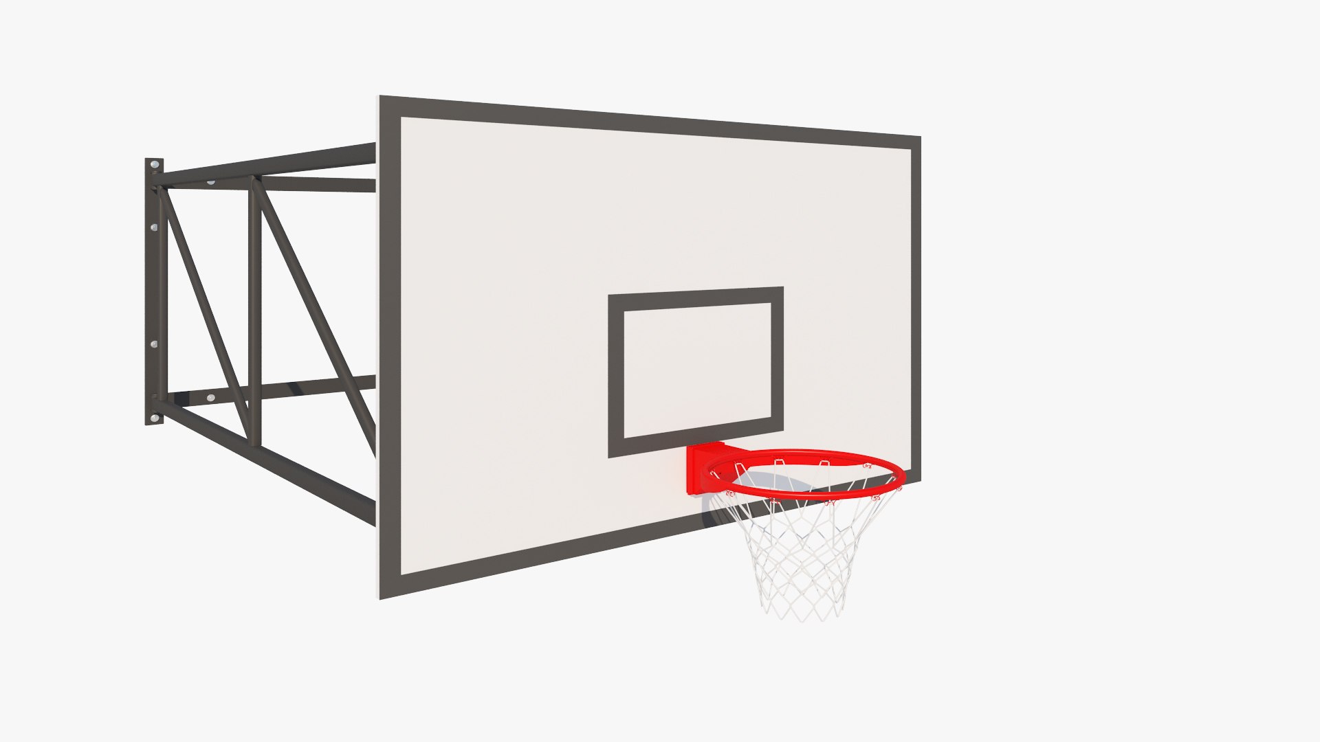 Basketball Hoops 3D Model - TurboSquid 2042757