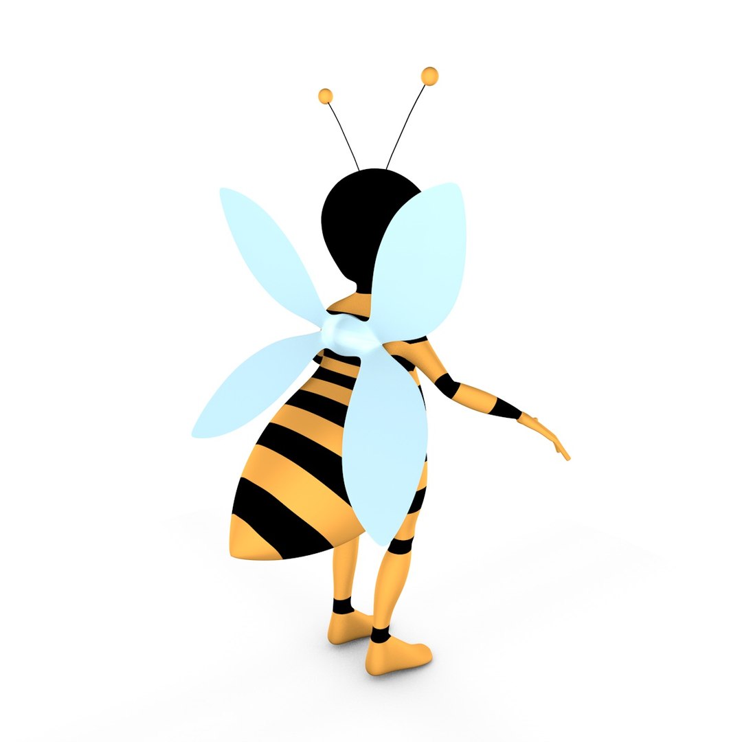 3dsmax Rig Bee Character