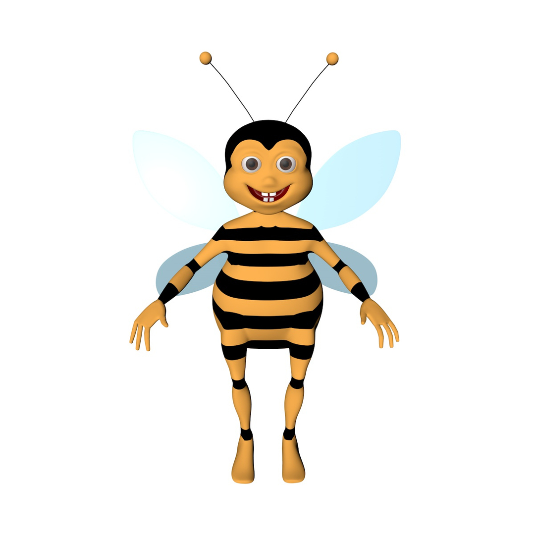 3dsmax Rig Bee Character