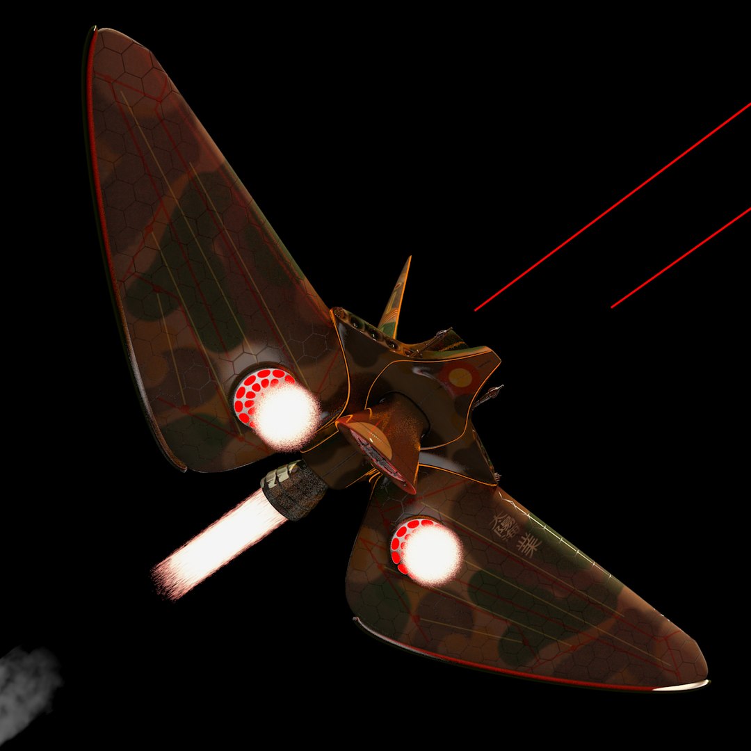 3ds Max Sci Fi Spaceship Orion