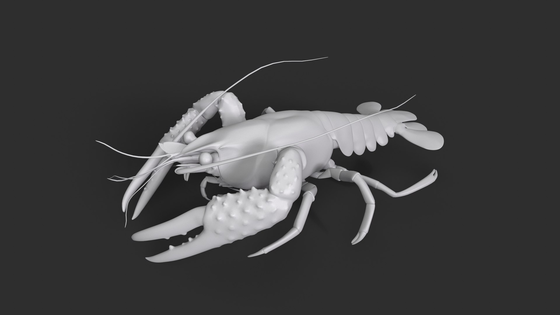 Lobster Rigged For 3Dmax 3D Model - TurboSquid 2314290