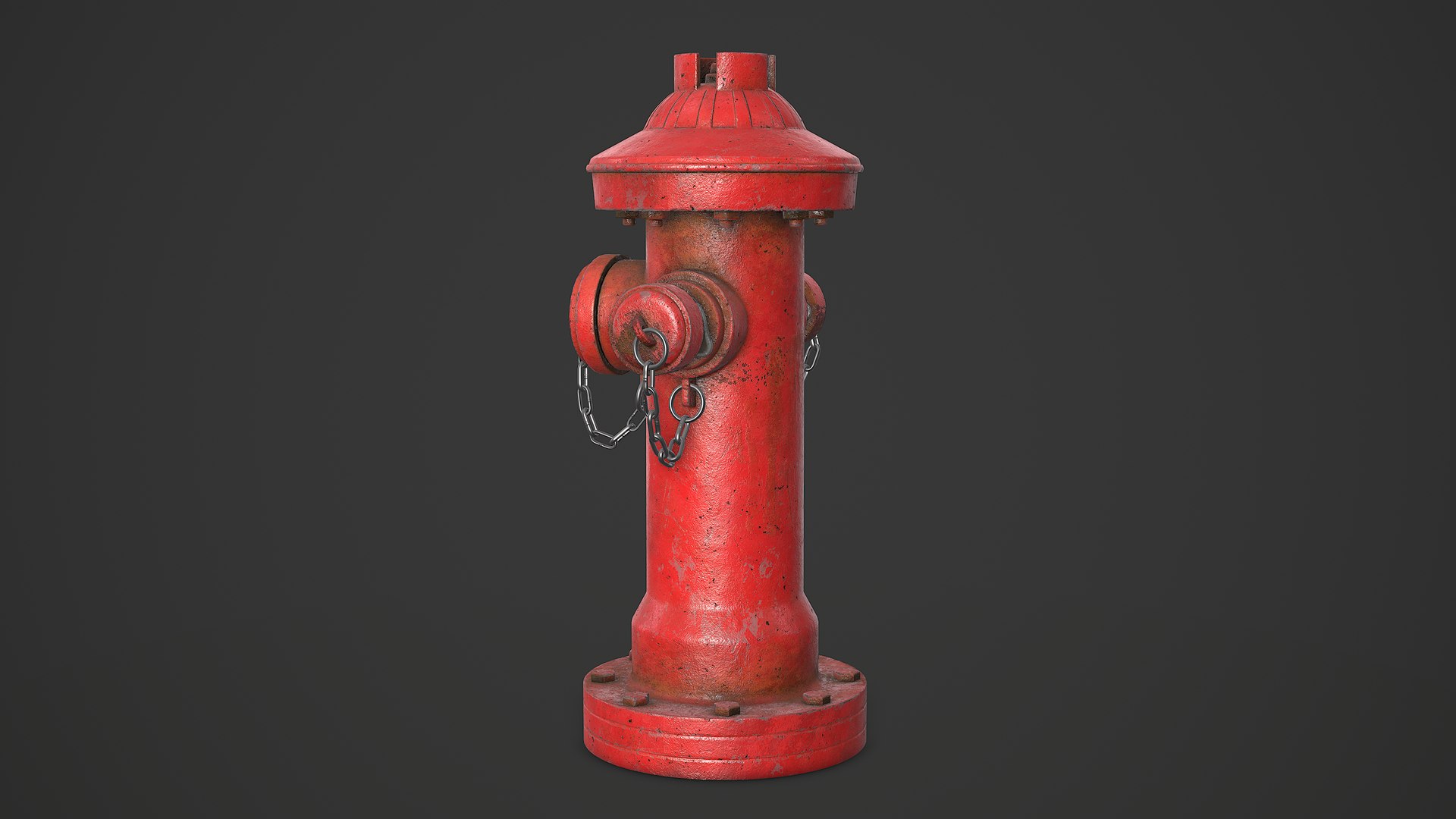 Fire Hydrant Game-ready PBR Model - TurboSquid 1943096