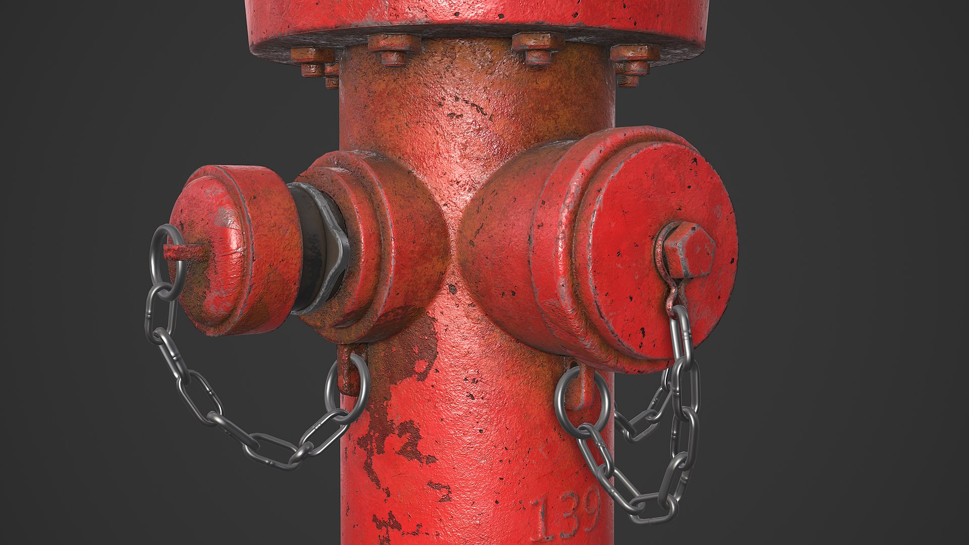 Fire Hydrant Game-ready PBR Model - TurboSquid 1943096