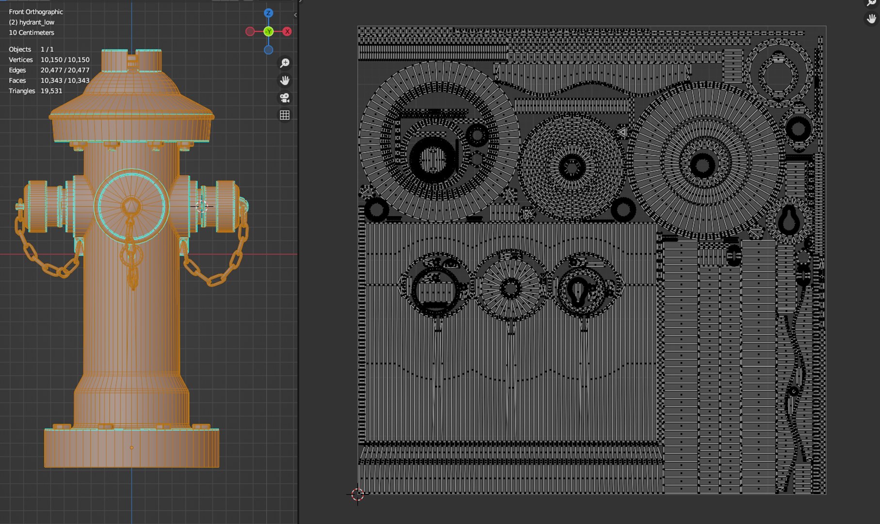 Fire Hydrant Game-ready PBR Model - TurboSquid 1943096