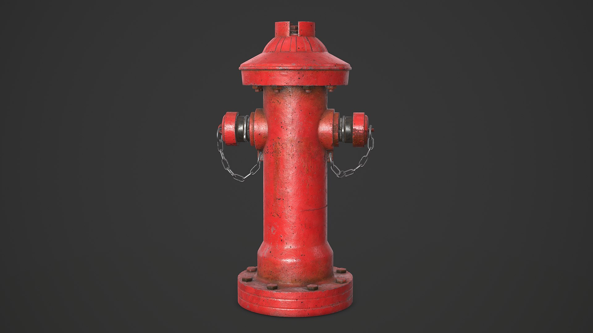 Fire Hydrant Game-ready PBR Model - TurboSquid 1943096