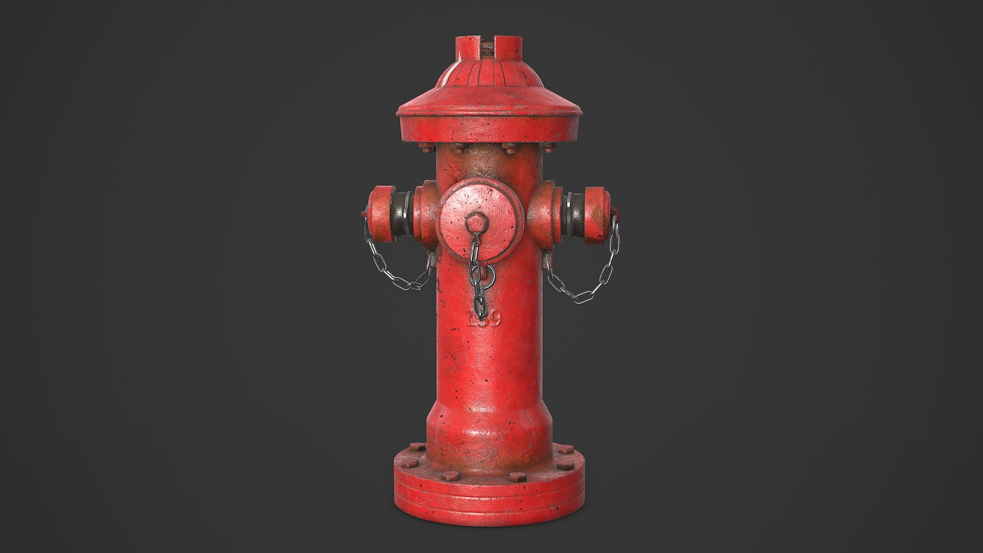 Fire Hydrant Game-ready PBR Model - TurboSquid 1943096