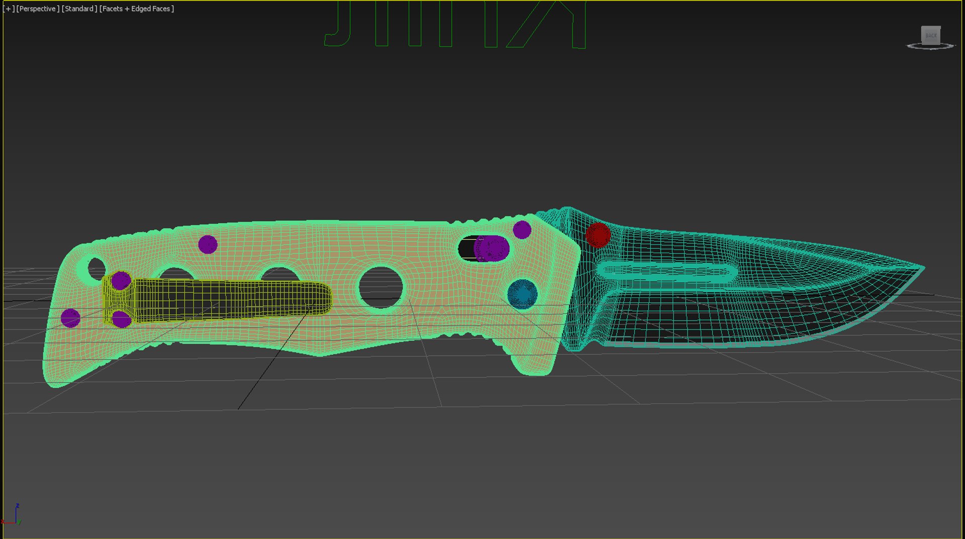 3D Pocket Knife Model - TurboSquid 1332671