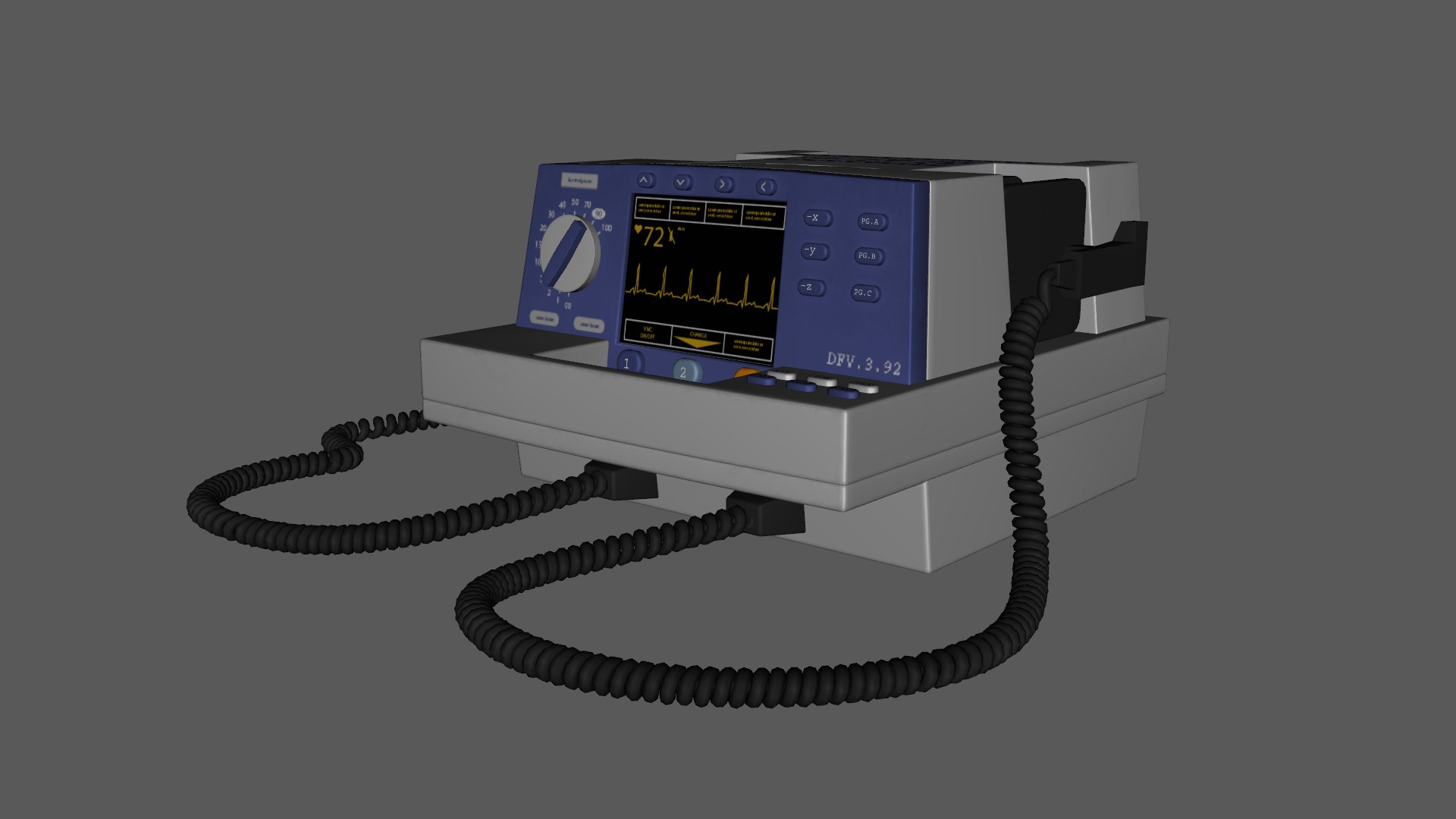 3D Defibrillators Medical Low-poly 3D Model - TurboSquid 2339642