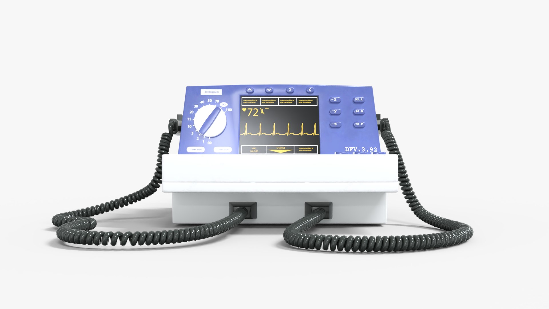 3D Defibrillators Medical Low-poly 3D Model - TurboSquid 2339642