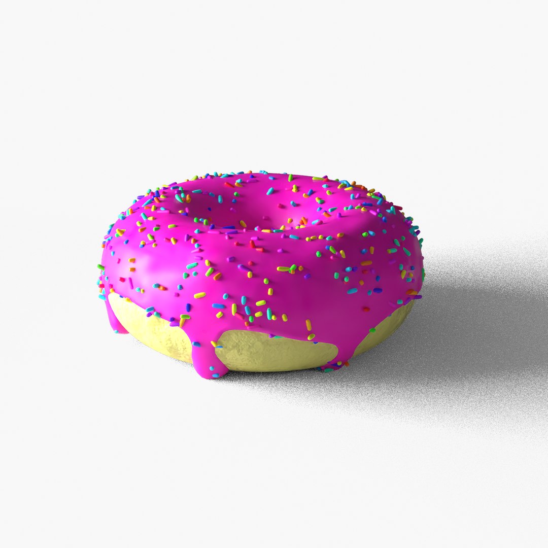 3D Donut Model - TurboSquid 2159918