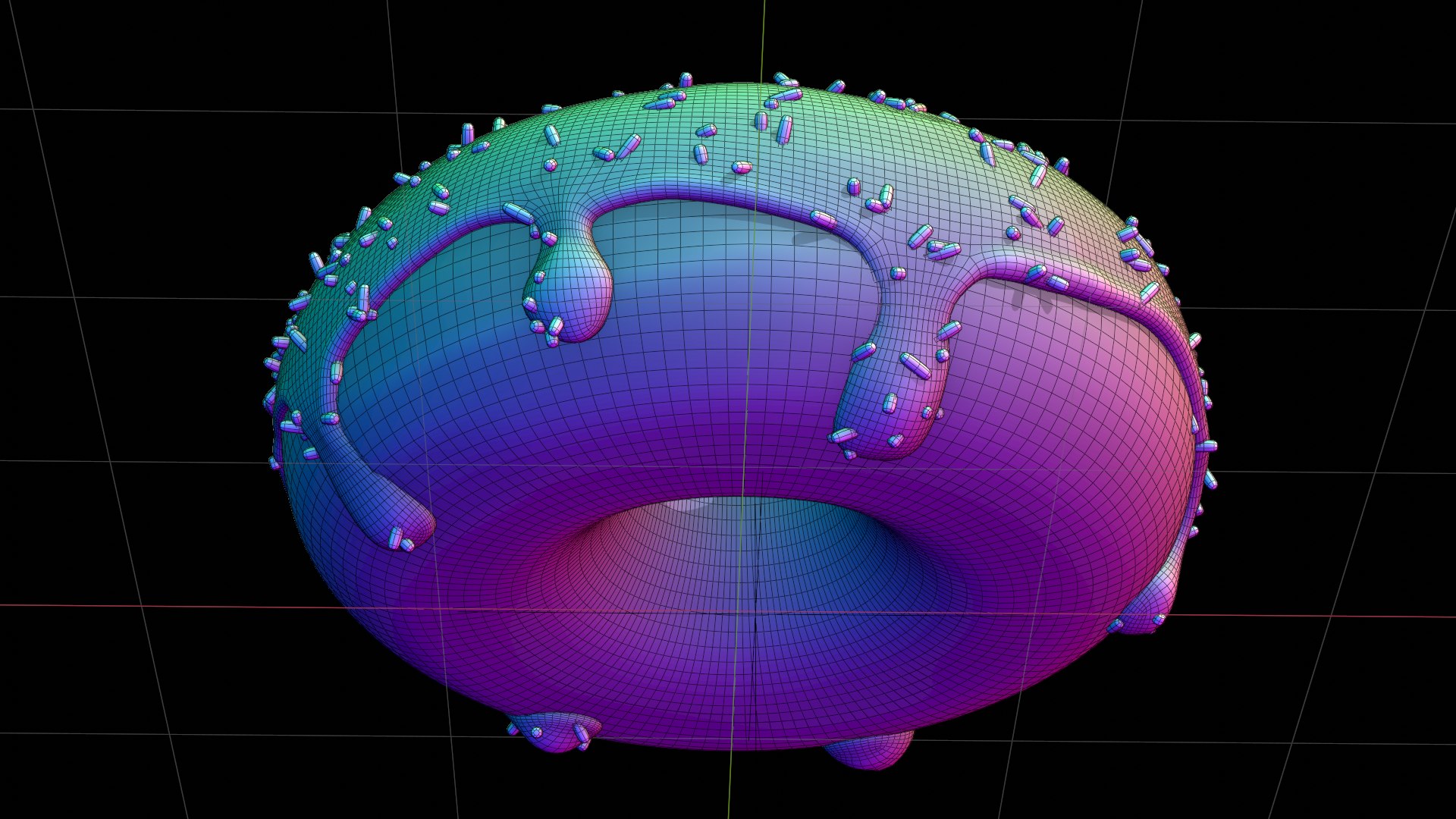 3D Donut Model - TurboSquid 2159918