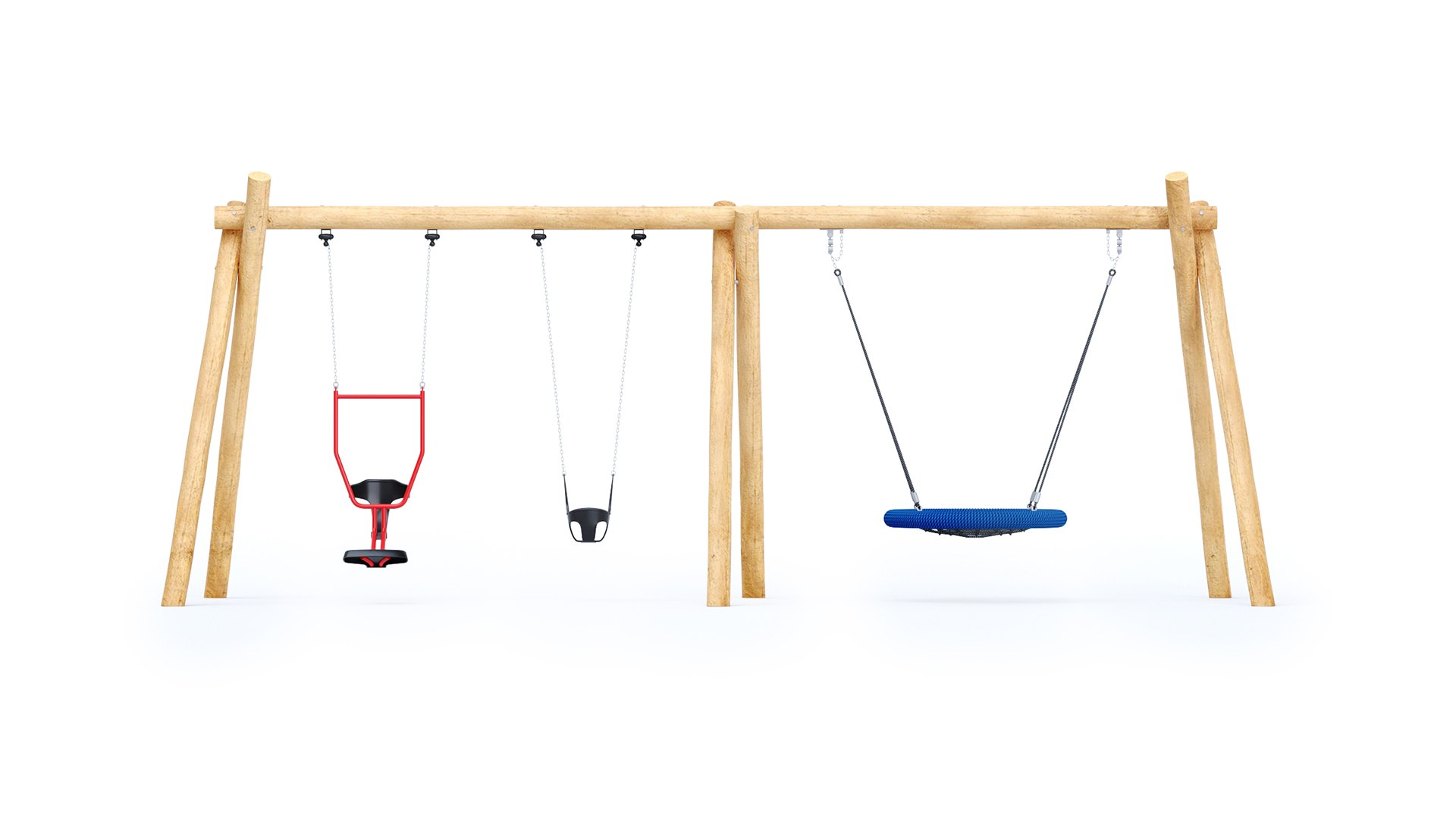 Swing Robinia Kompan And Double Seat You And Me 3D Model - TurboSquid ...