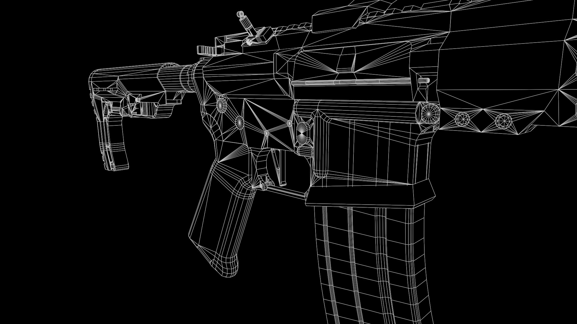 Ar15 Game Ready 3D - TurboSquid 2009182