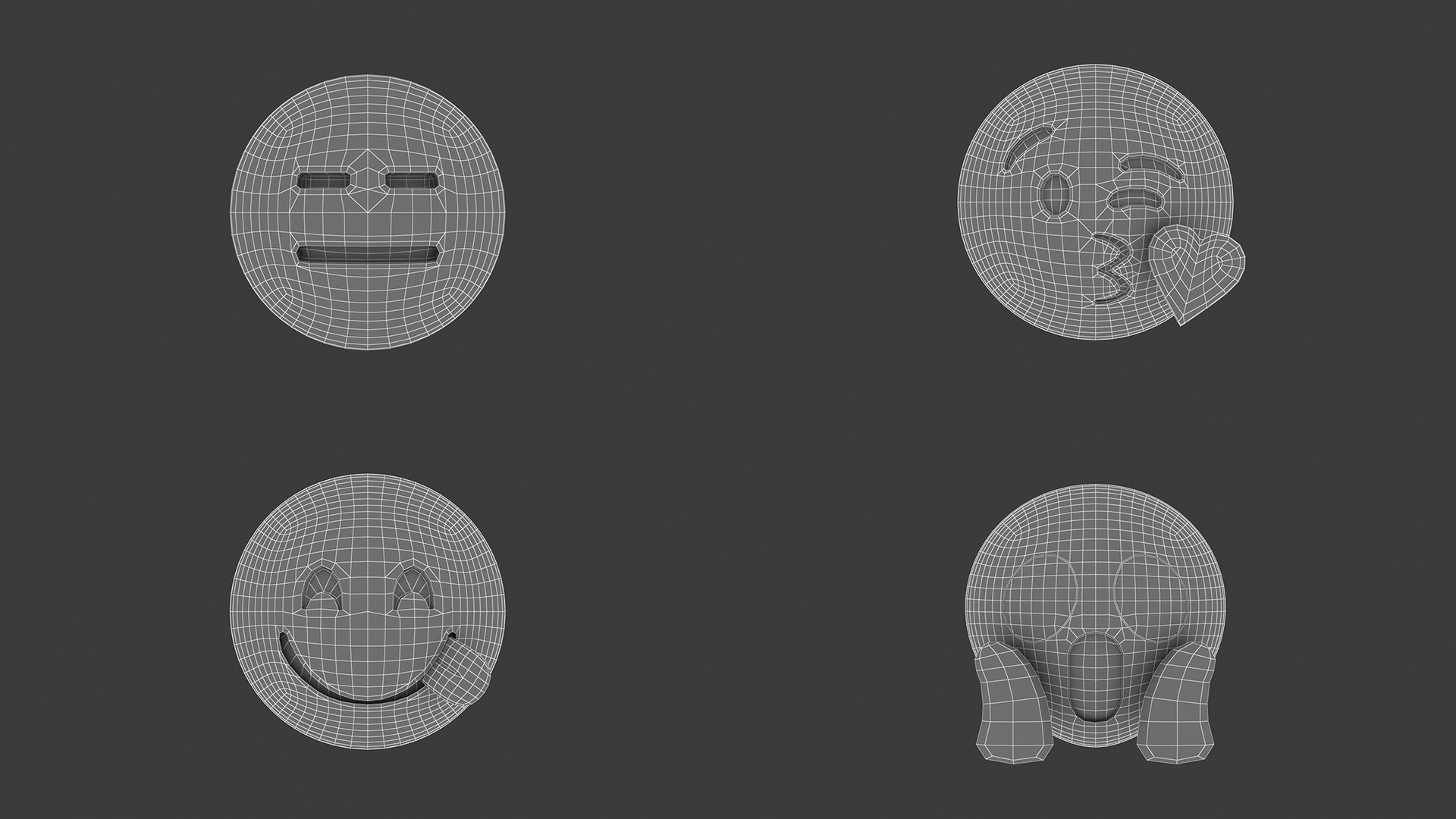 3D 104 Apple Emoji Collection model - TurboSquid 1872726