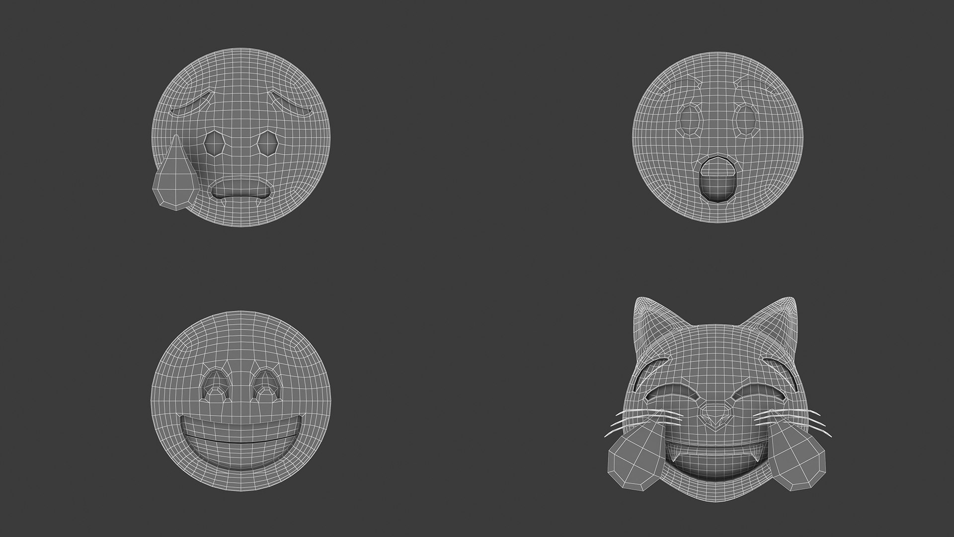 3D 104 Apple Emoji Collection model - TurboSquid 1872726