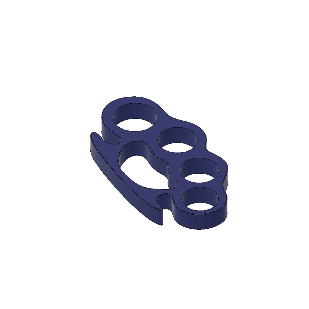 3d Model Brass Knuckles