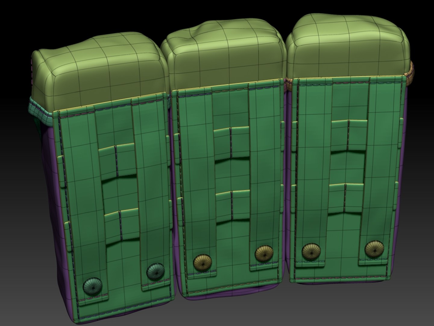 3D Model Ak Magazine Pouch - TurboSquid 1482265