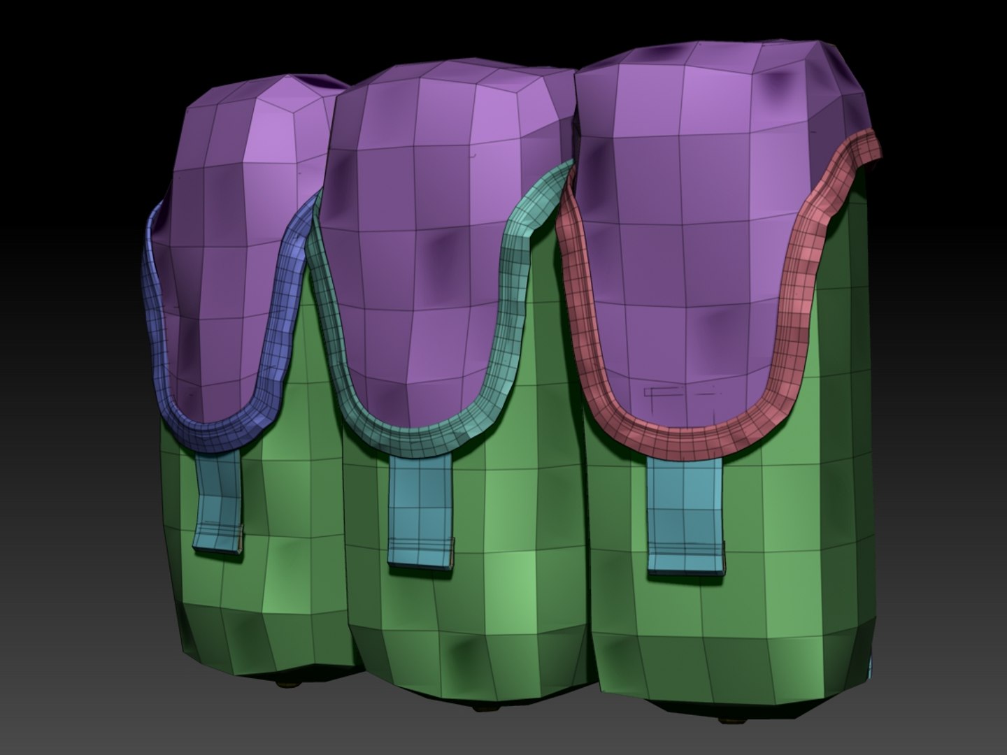 3D Model Ak Magazine Pouch - TurboSquid 1482265