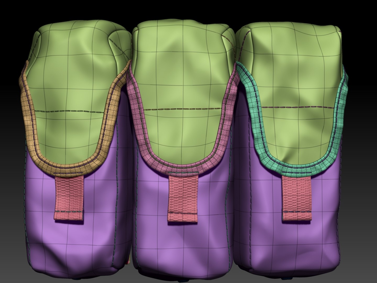 3D Model Ak Magazine Pouch - TurboSquid 1482265