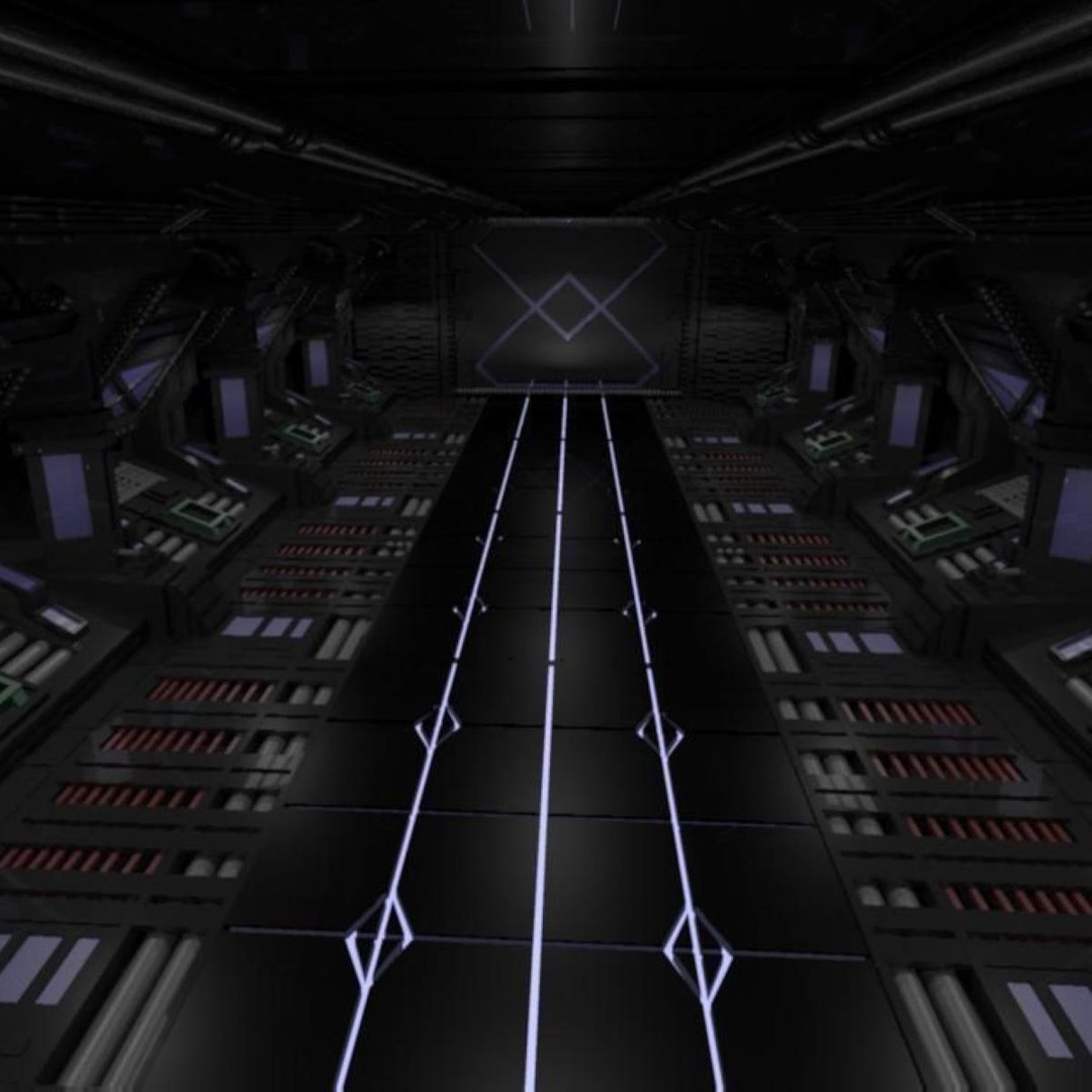 Space Ship Hallway 3D - TurboSquid 1631797
