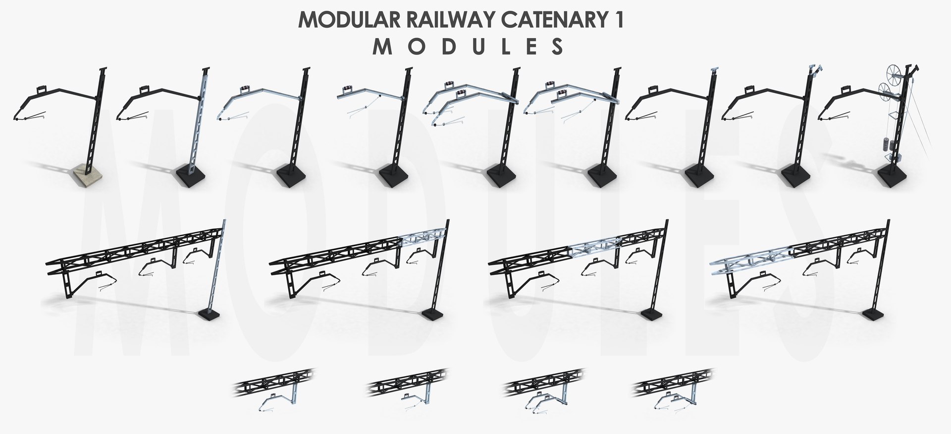 Modular Railway Catenary Max
