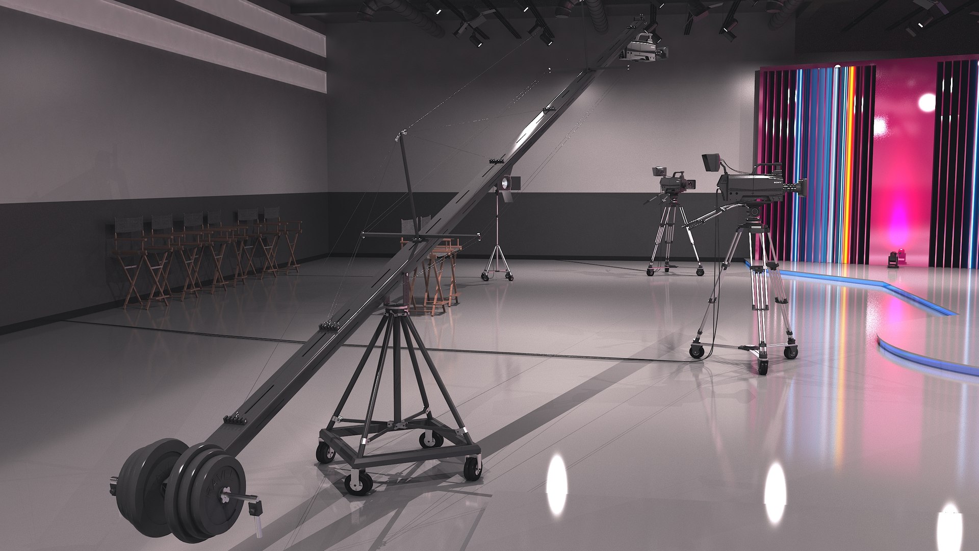 3D Talk Studio Model - TurboSquid 1536403