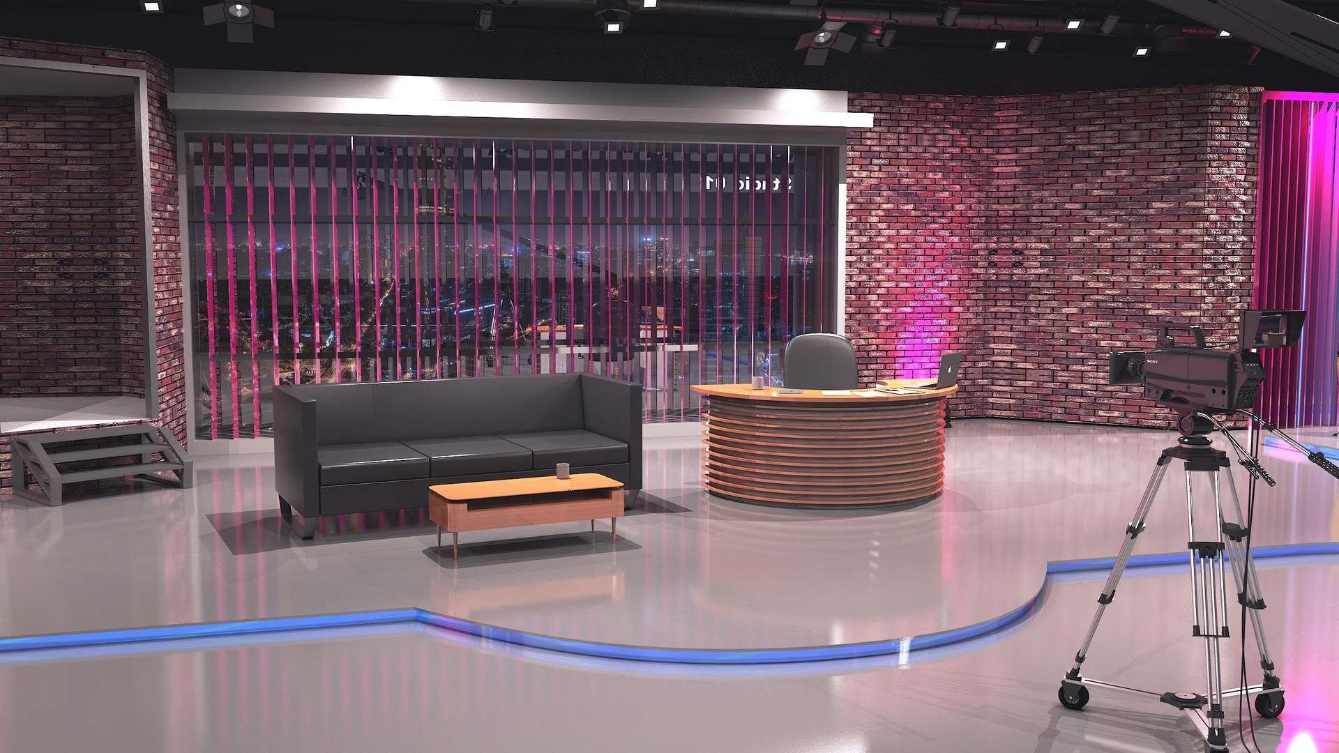 3D Talk Studio Model - TurboSquid 1536403