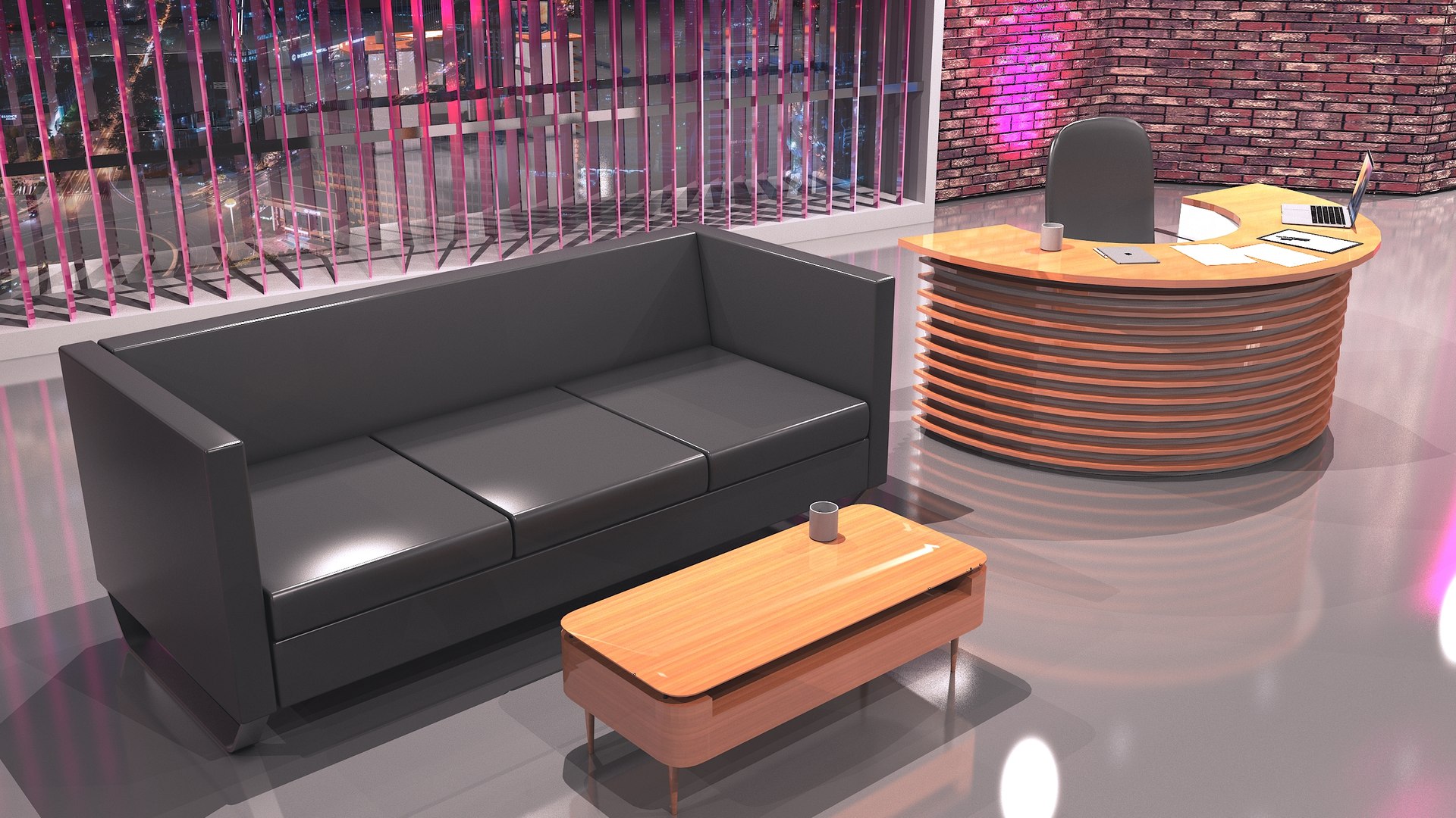 3D Talk Studio Model - TurboSquid 1536403