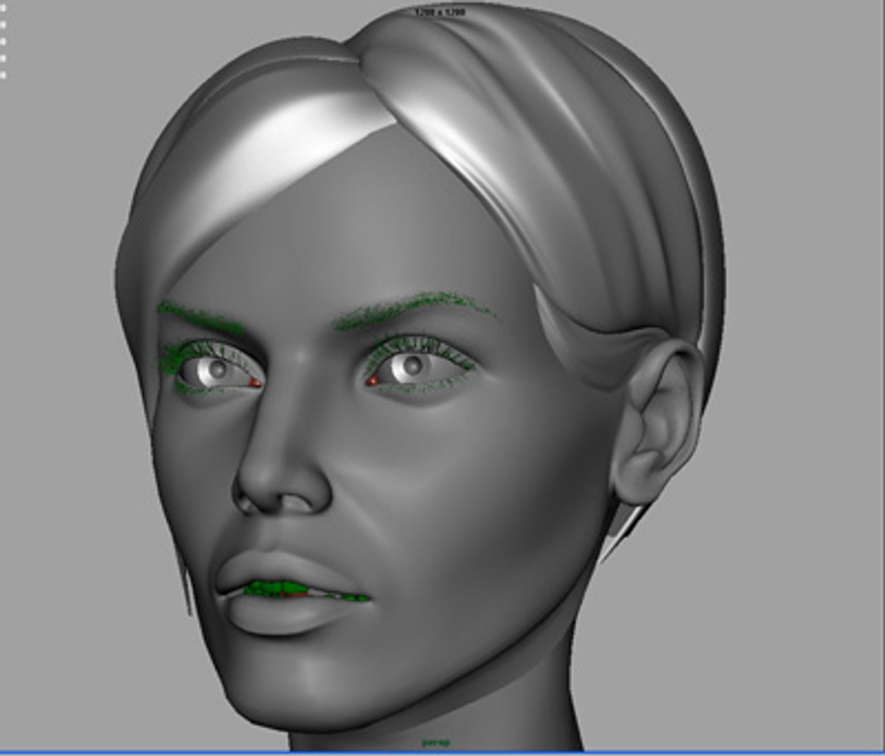 Body Head Eyes 3d Model