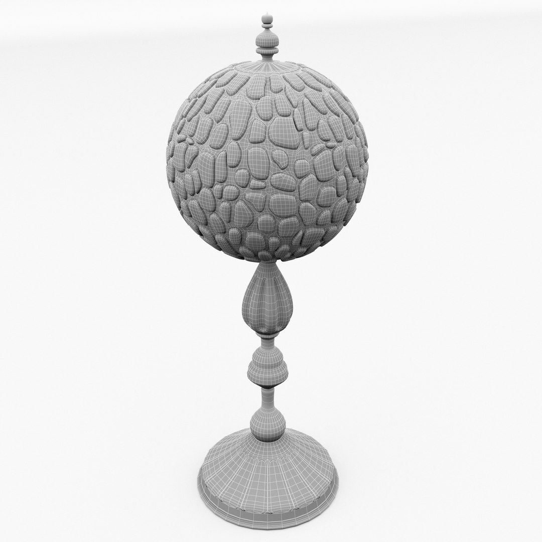 Stylized Lamp Amber 3D - TurboSquid 1641253