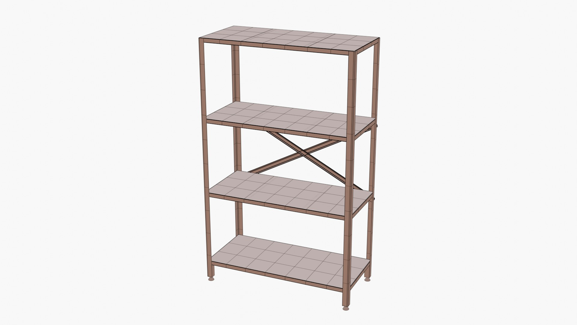 Storage Rack 3D Model - TurboSquid 1472600