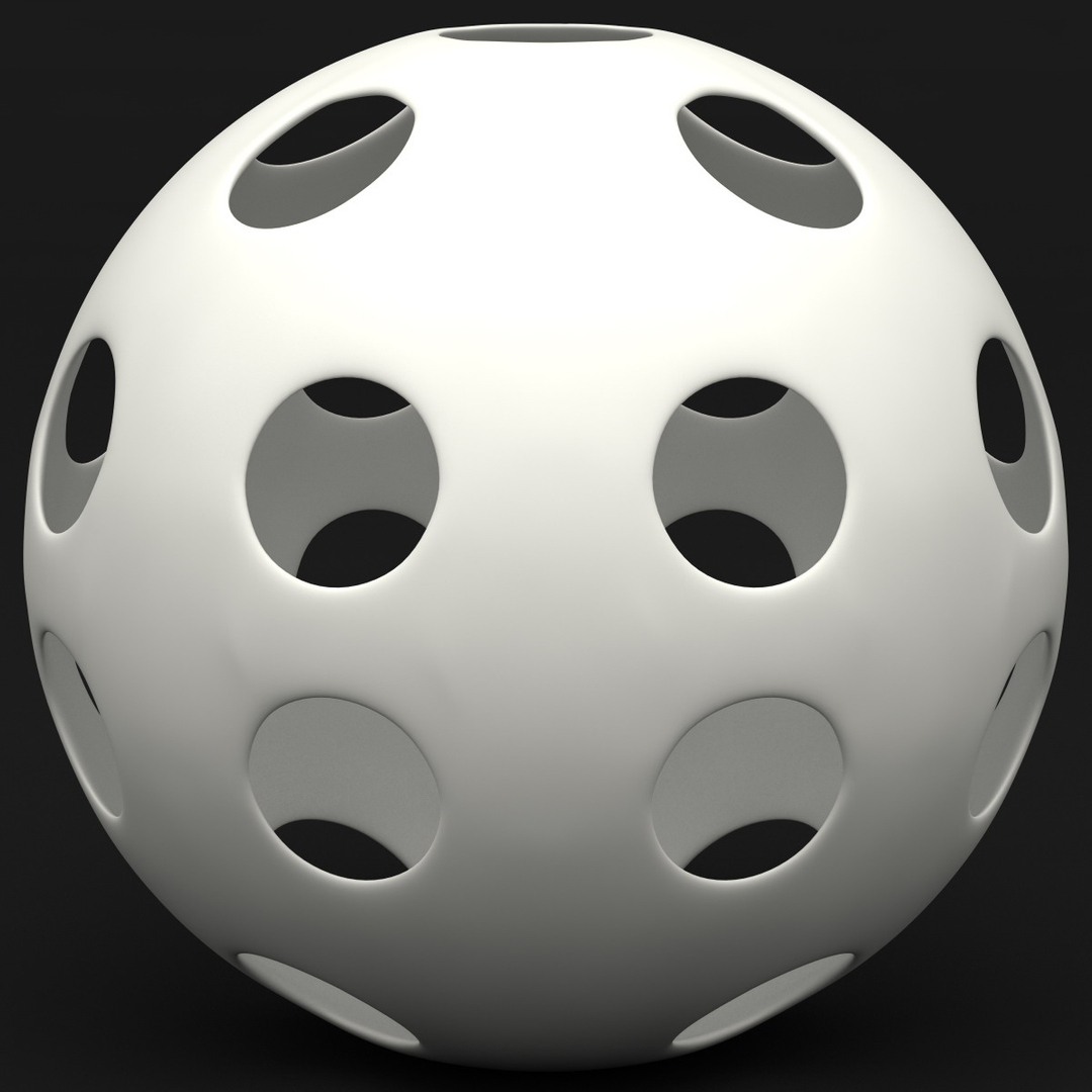 3d Model Wiffle Ball