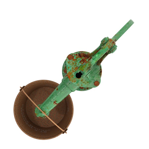 3D model bucket hand pump - TurboSquid 1219830