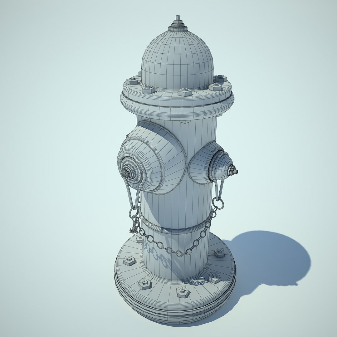 3d hydrant