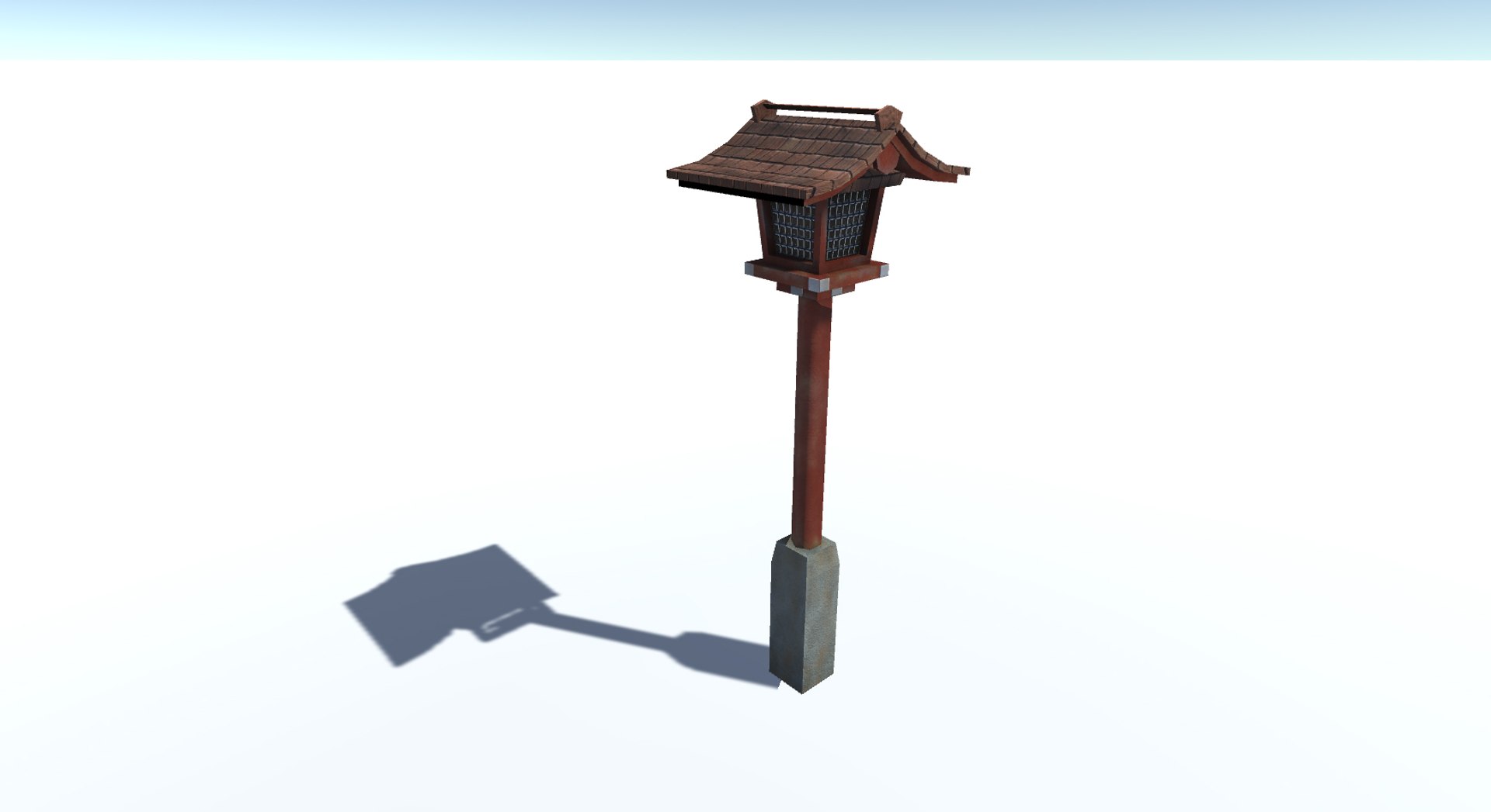 Japan Street Lamp 3D - TurboSquid 1277387