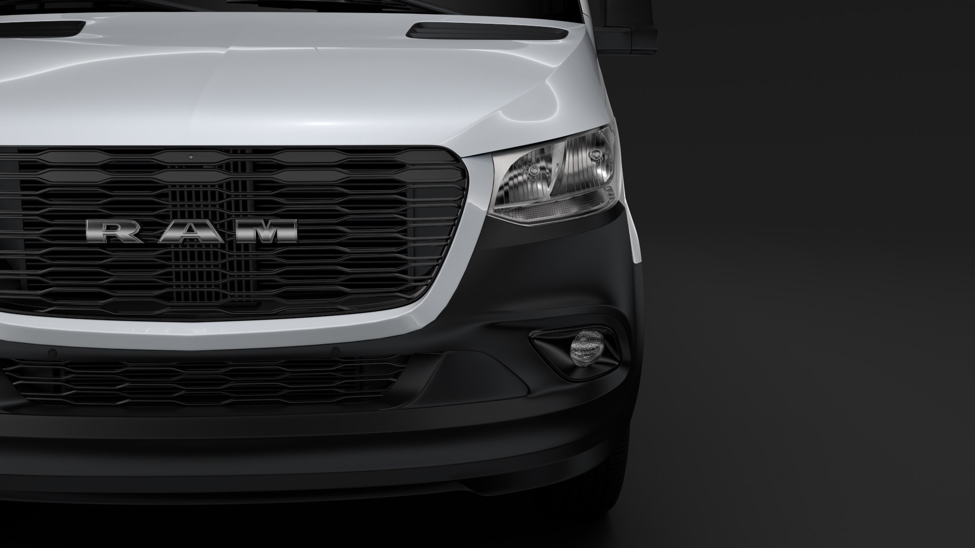 Ram sprinter panel van 3D - TurboSquid 1376298